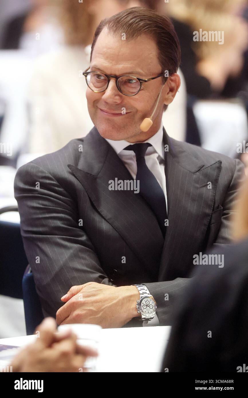 Norrköping 20250915Prince Daniel participates in a conversation about ...