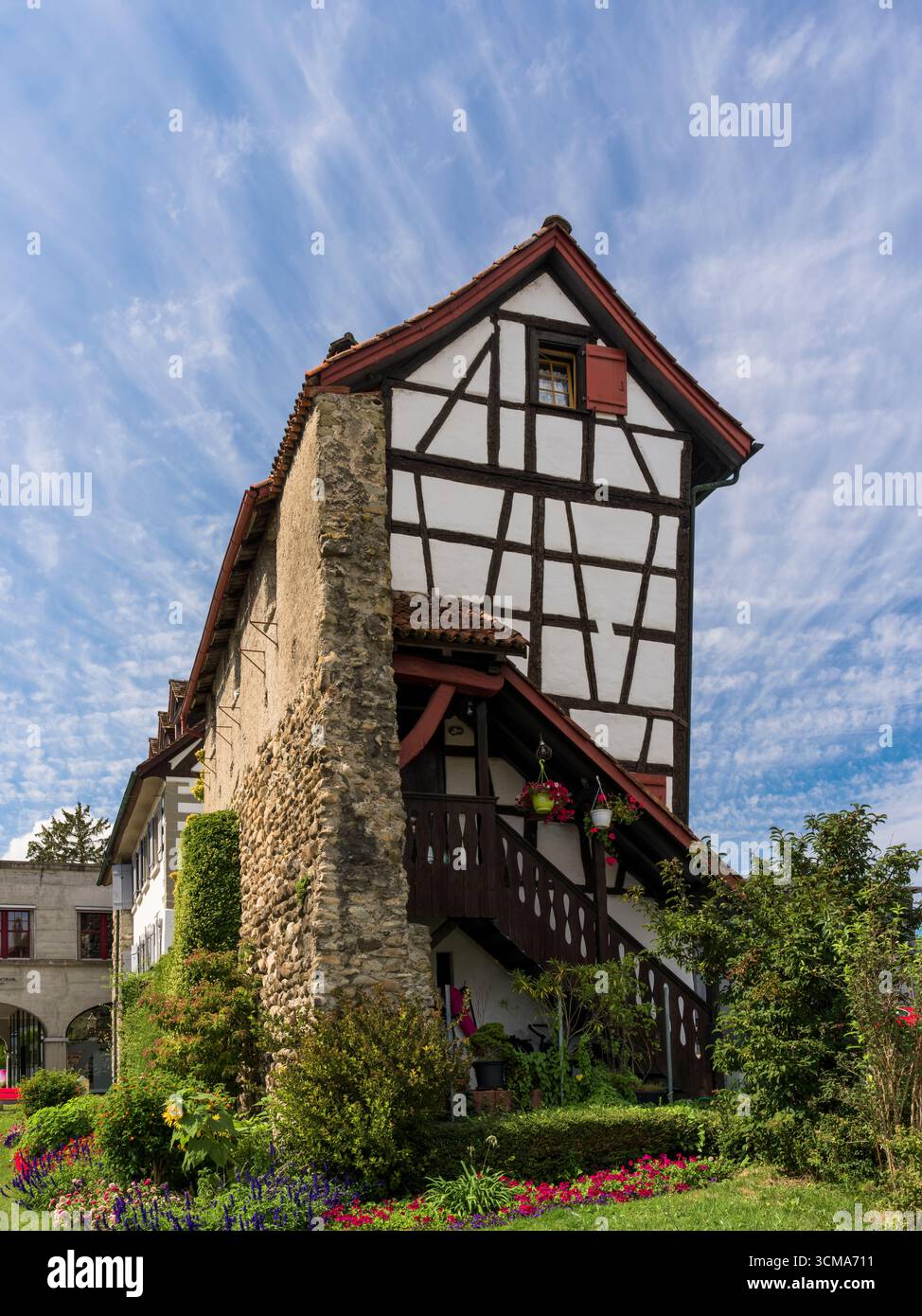Half timbered building on the main street hi-res stock photography and ...