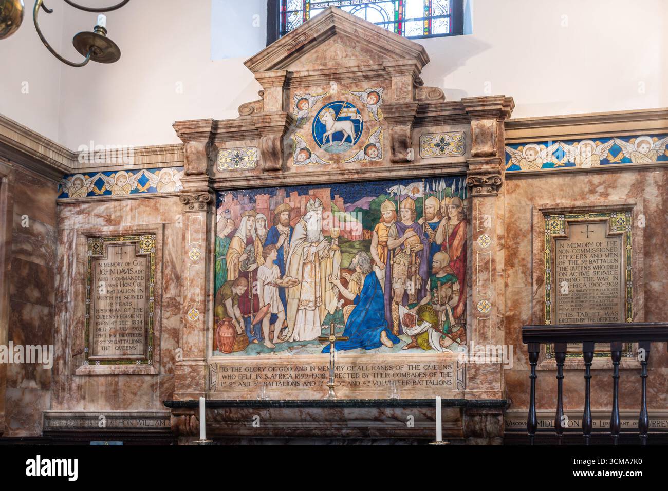 Chapel of The Queen's Royal Regiment in Holy Trinity Church, Guildford ...