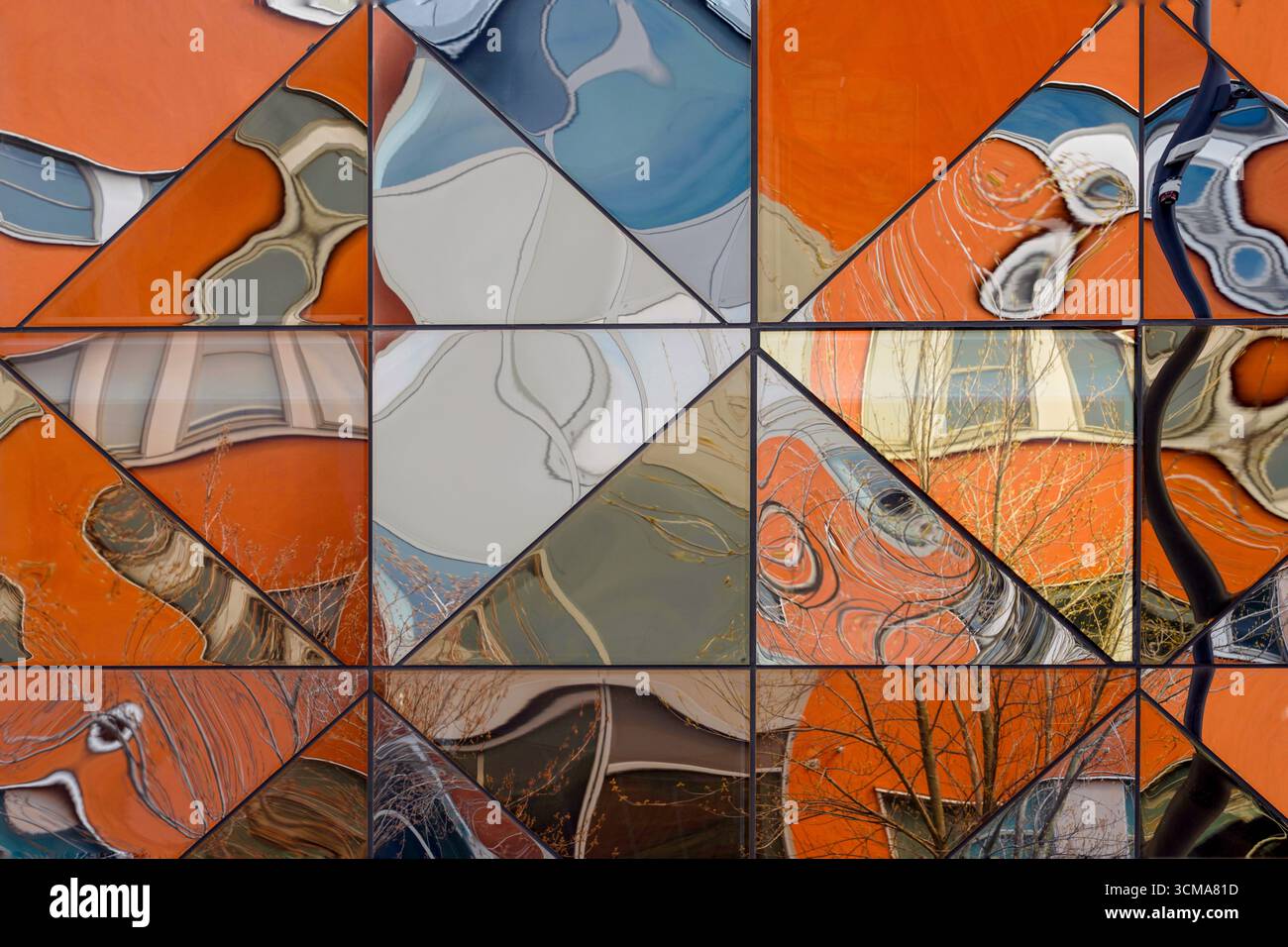 Abstract symphonies the victoria tower in stockholm s kista district hi ...