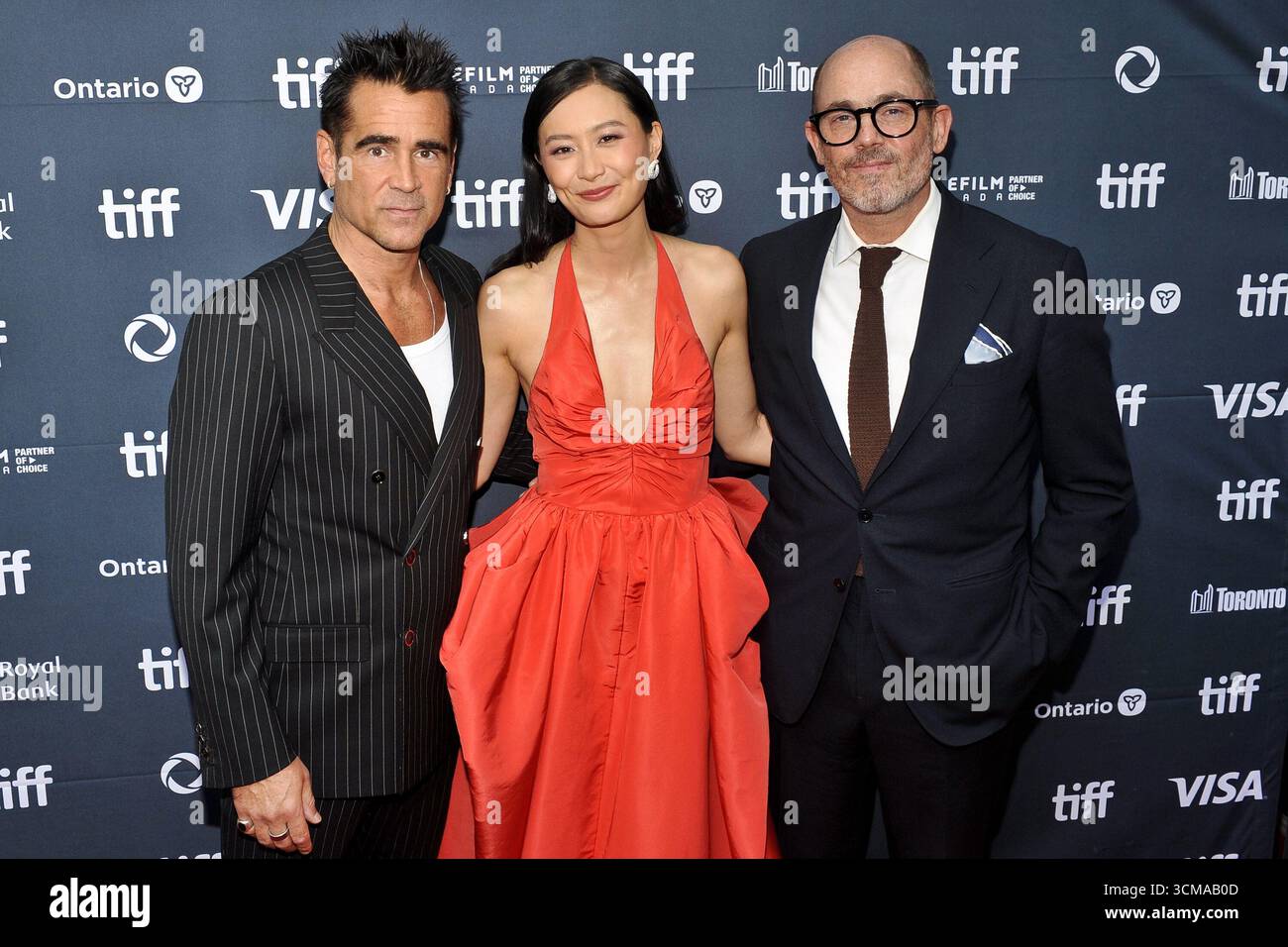 09 September 2025 - Toronto, Ontario Canada - Colin Farrell, Fala Chen ...