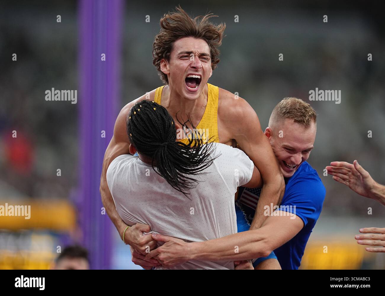15 September 2025, Japan, Tokio: Athletics: World Championships, pole ...