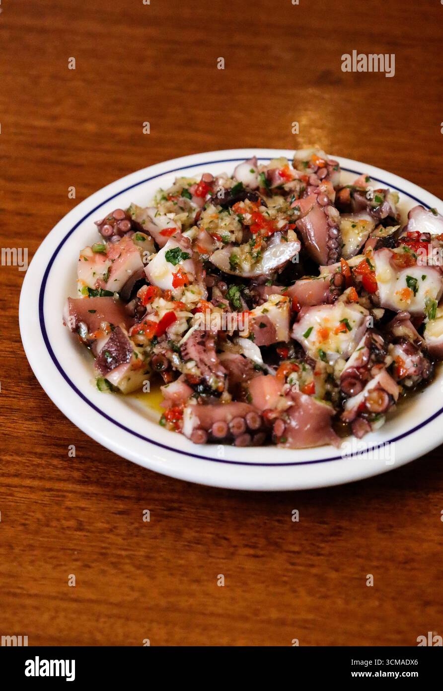 Savory octopus salad mediterranean hi-res stock photography and images ...