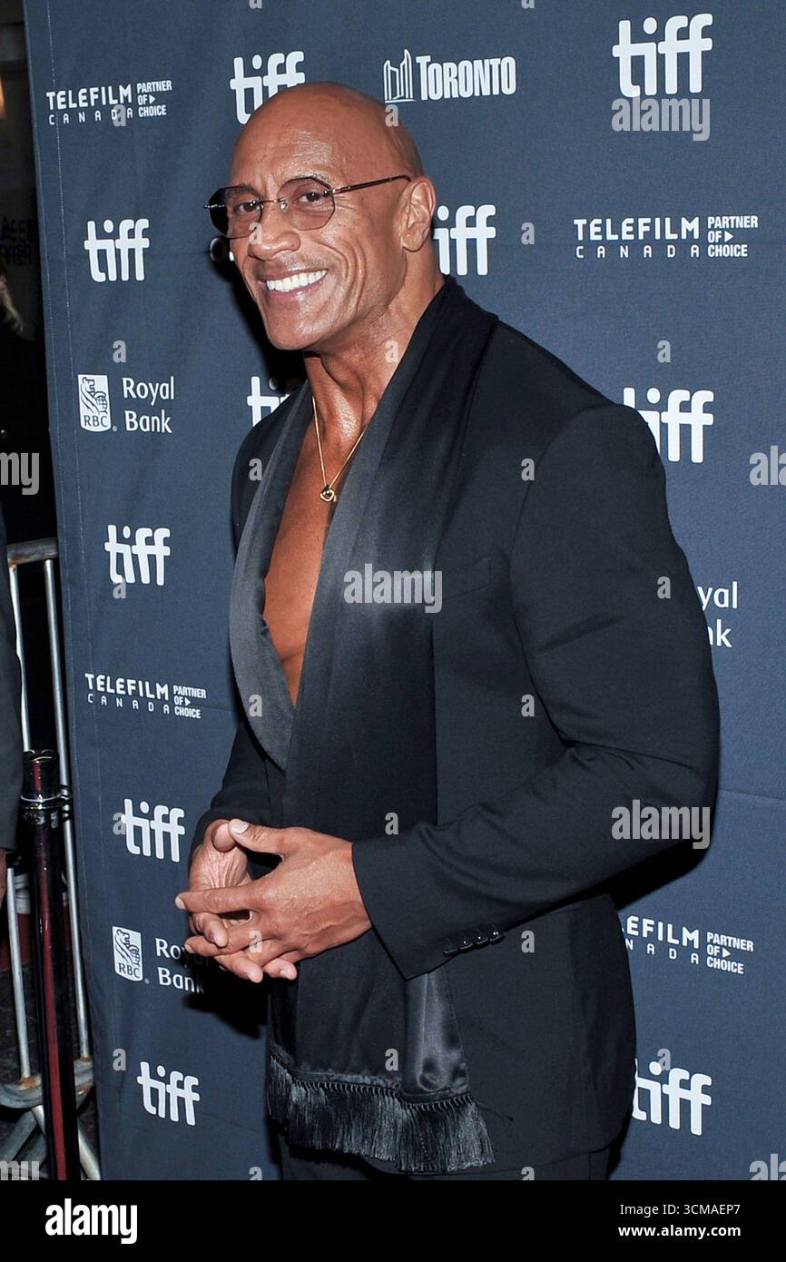 08 September 2025 - Toronto, Ontario Canada - Dwayne Johnson. â€ The ...