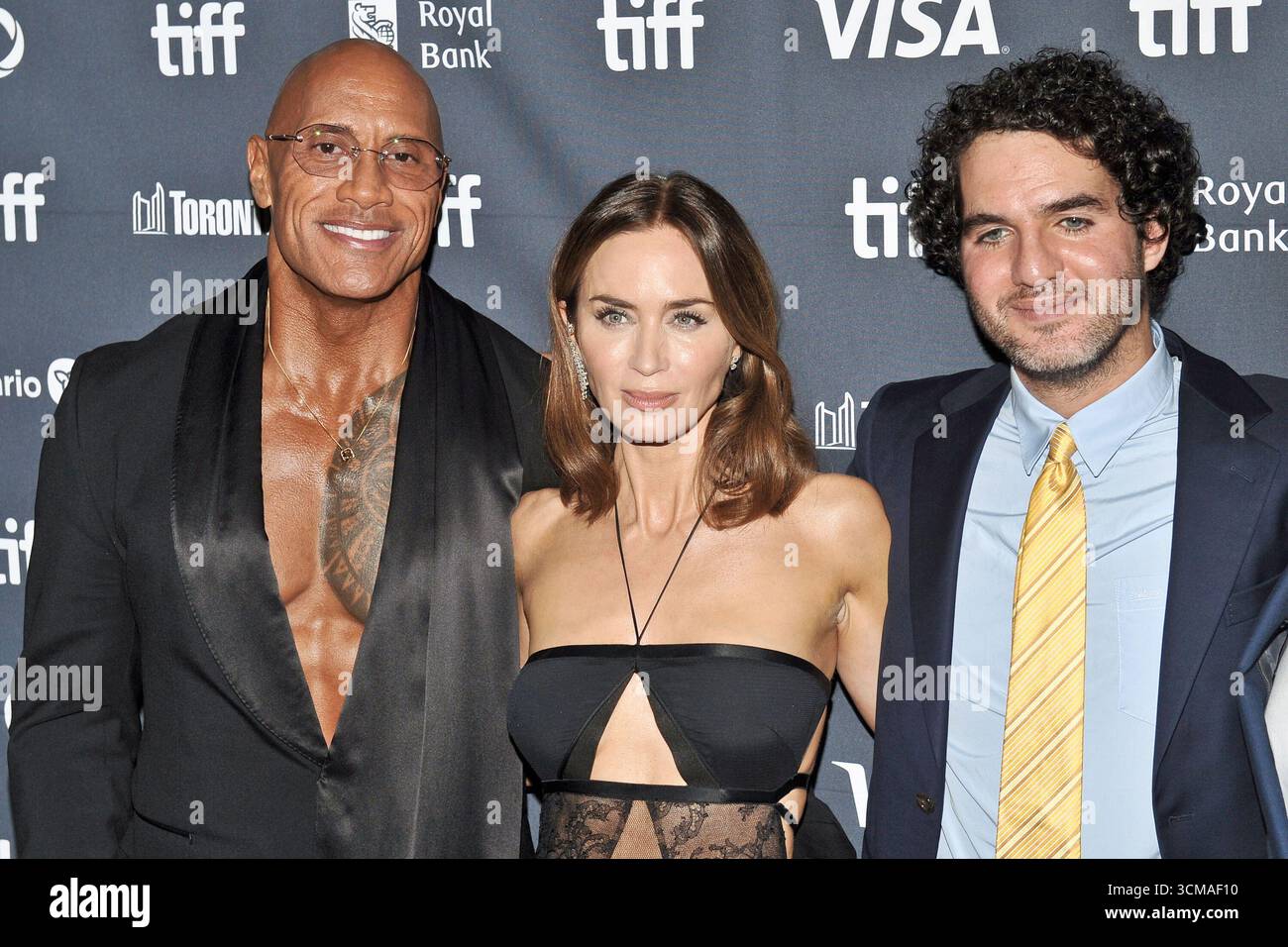 08 September 2025 - Toronto, Ontario Canada - Dwayne Johnson, Emily ...