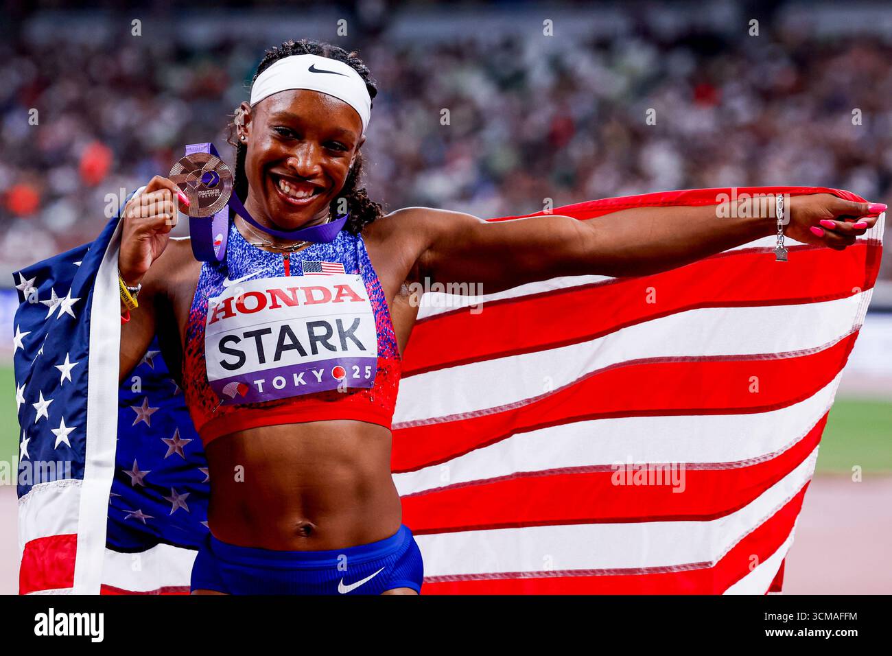 third place, bronze medal Grace Stark of United States of America ...