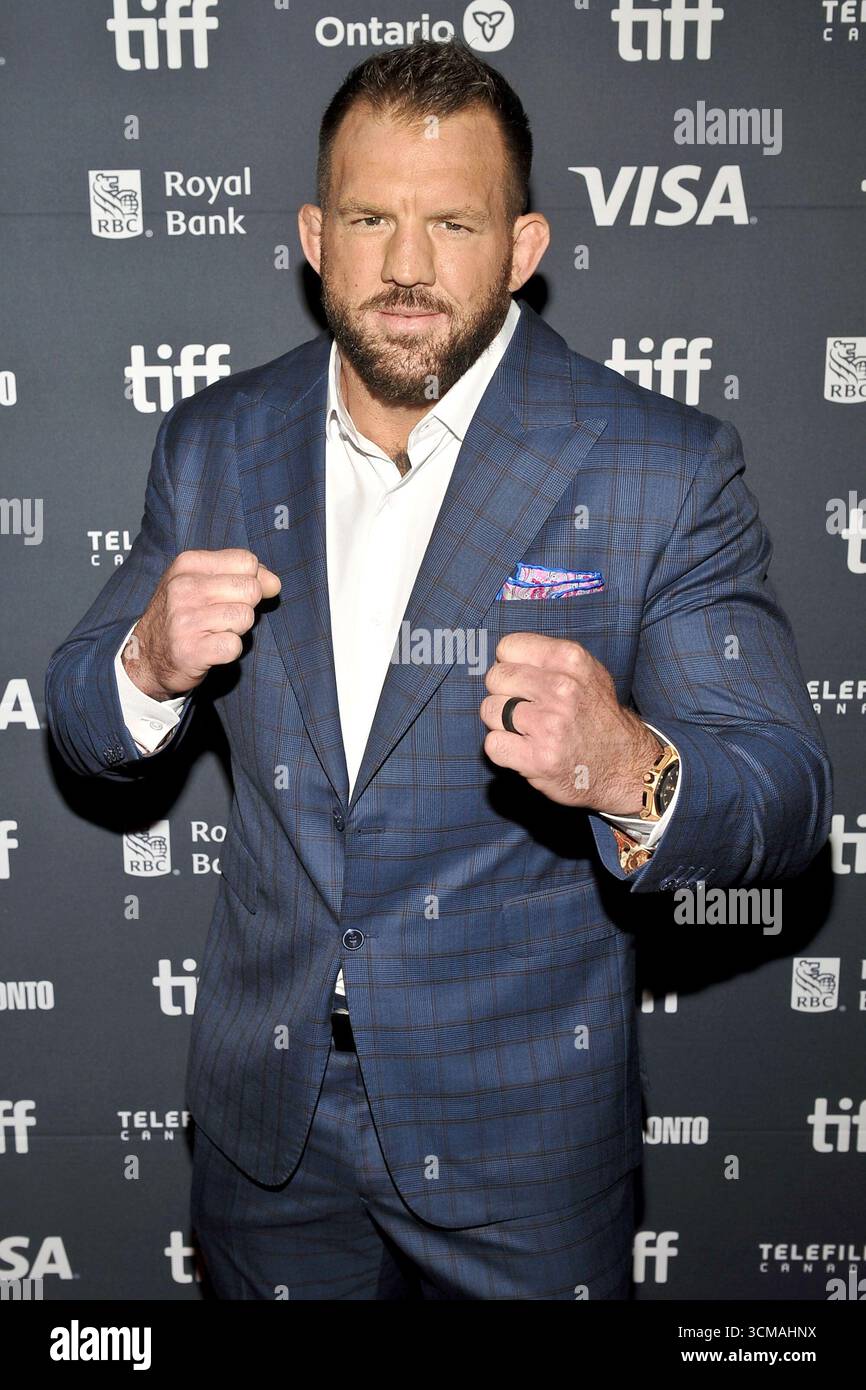 08 September 2025 - Toronto, Ontario Canada - Ryan Bader. ”The Smashing Machine” premiere during ...