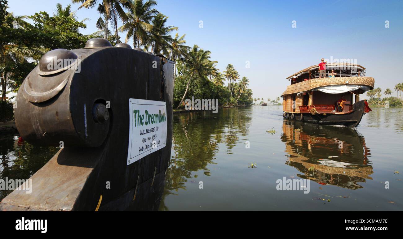 Alleppey, Haripad, Dreamboat, houseboats, backwater, tourism, canal ...