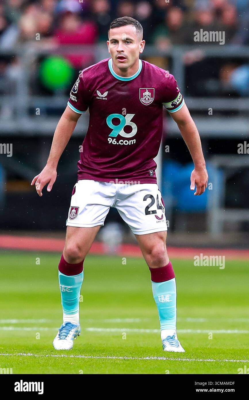 Josh Cullen of Burnley during the Burnley FC v Liverpool FC English ...