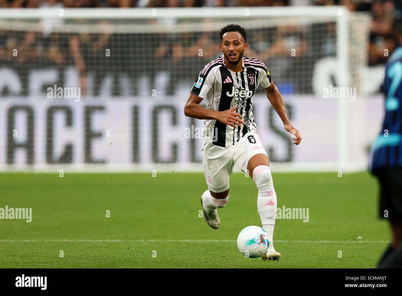 Lloyd Kelly of Juventus seen in action during the Serie A 2025/2026 ...