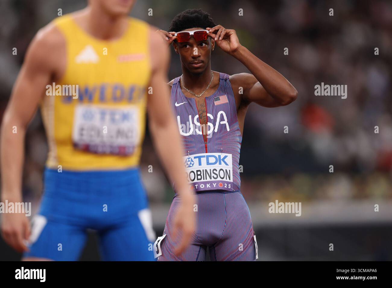 Chris robinson 400m hi-res stock photography and images - Alamy