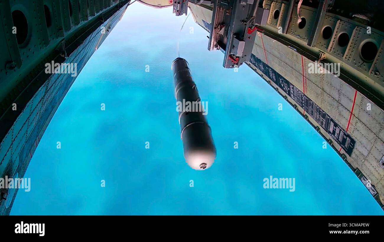 In this photo taken from video distributed by Russian Defense Ministry ...