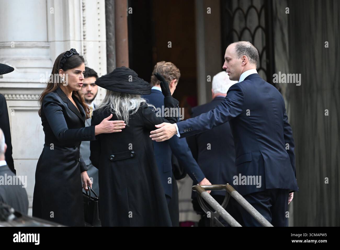 Lady Frederick Windsor (left) and Lord Frederick Windsor (right) arrive ...