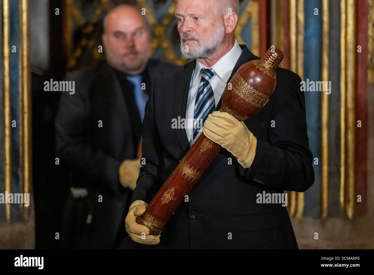 Seven owners of keys unlocked Crown Chamber in Saint Vitus Cathedral ...