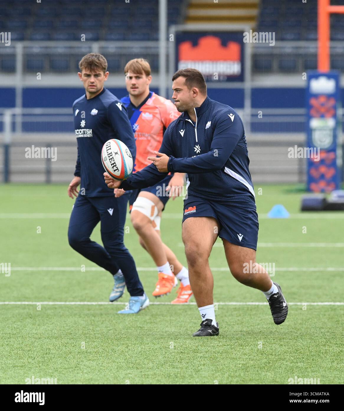 Hive Stadium, Edinburgh,Scotland UK.15th Sept 25 Edinburgh Rugby media ...