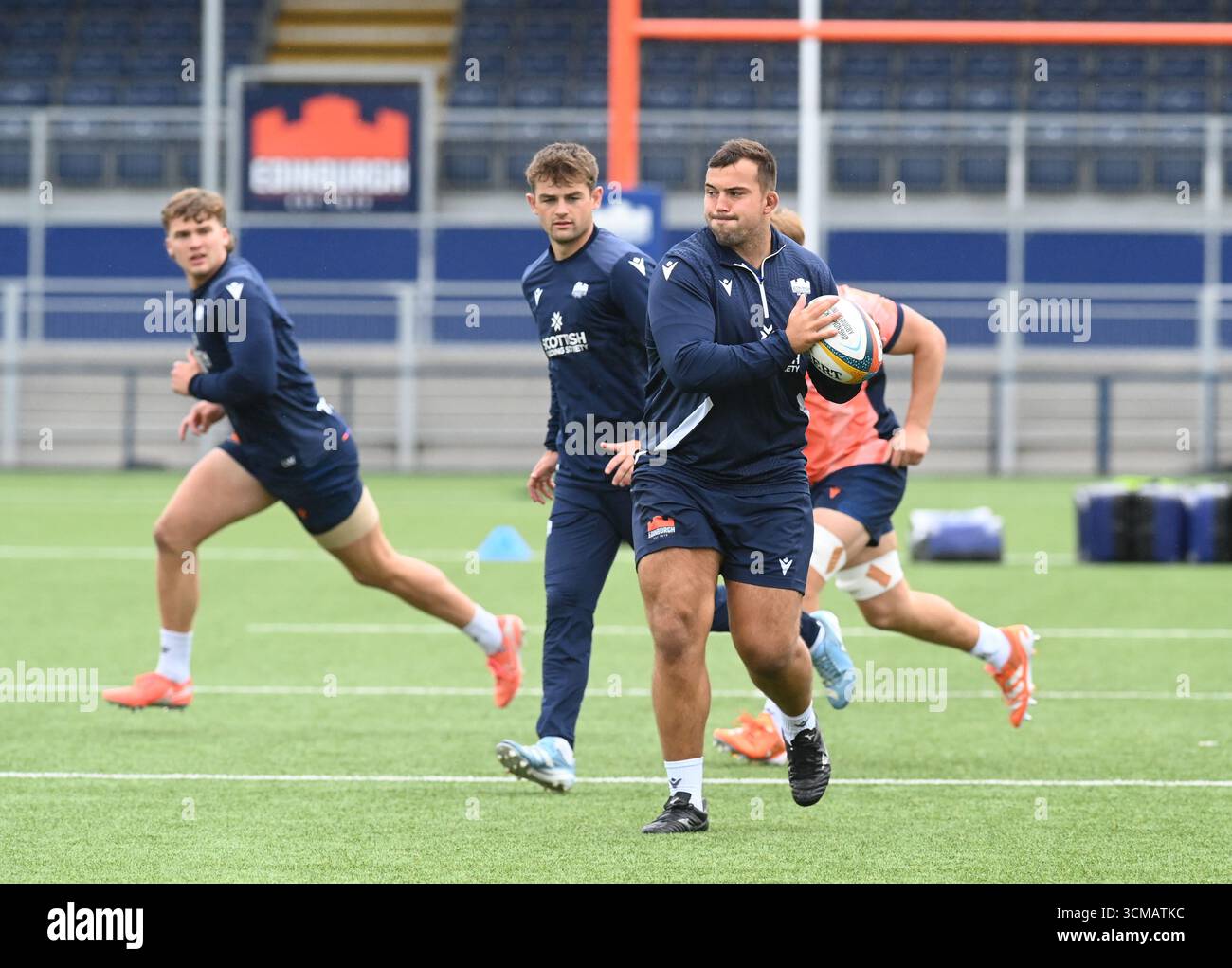 Hive Stadium, Edinburgh,Scotland UK.15th Sept 25 Edinburgh Rugby media ...