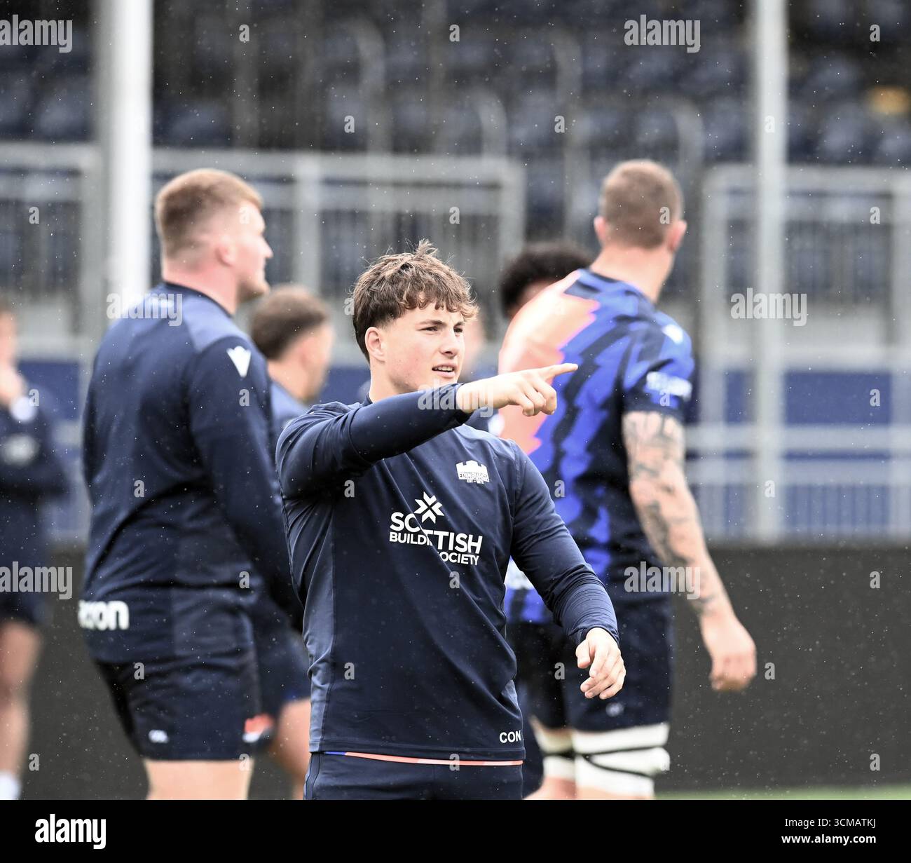 Hive Stadium, Edinburgh, Scotland UK.15th Sept 25 Edinburgh Rugby media ...