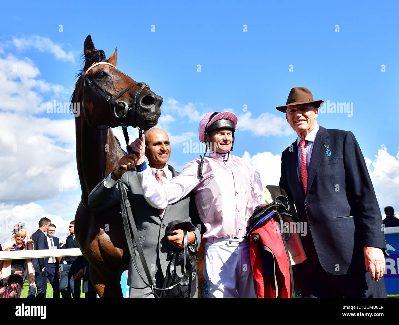 racehorse SWEET WILLIAM, jockey ROBERT HAVLIN and trainer JOHN GOSDEN ...