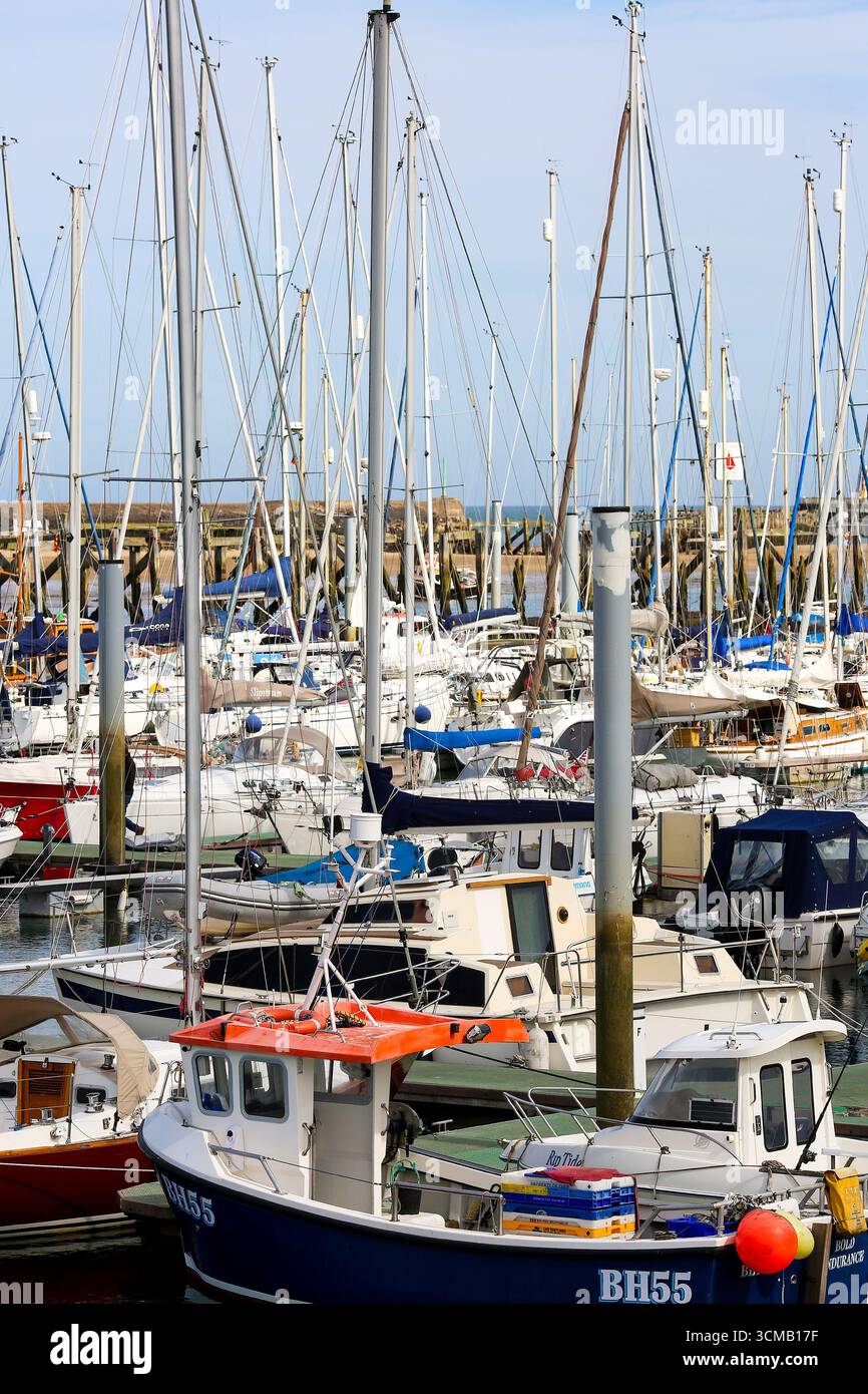 Broomhill quay amble hi-res stock photography and images - Alamy