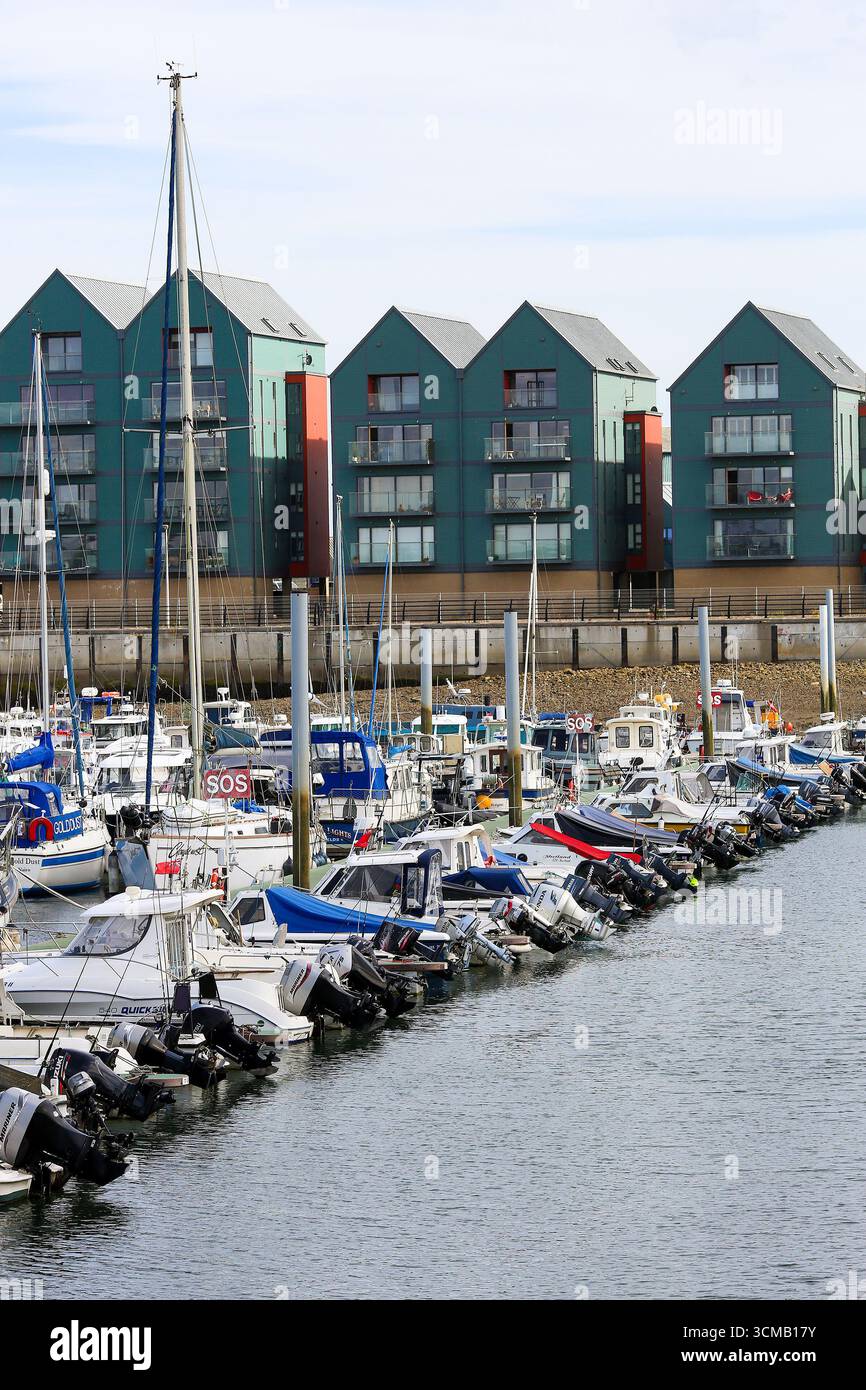 Amble holiday flats hi-res stock photography and images - Alamy