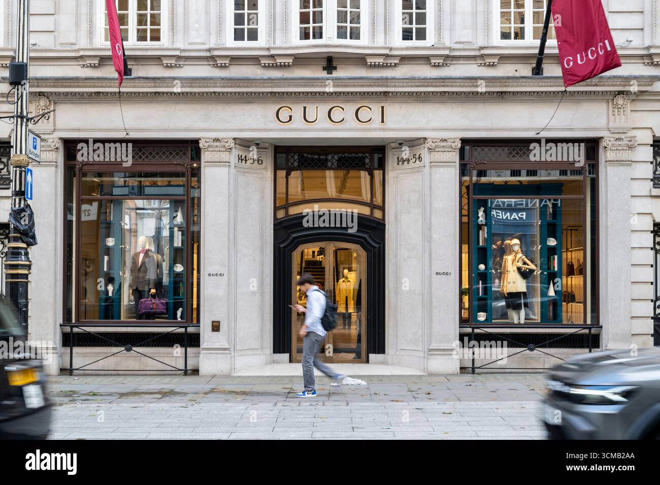 London, UK. 15 September 2025. An exterior view of the Gucci store on ...