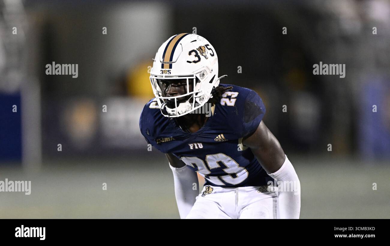 FIU's Jessiah McGrew during an NCAA football game on Saturday, Sept. 13 ...