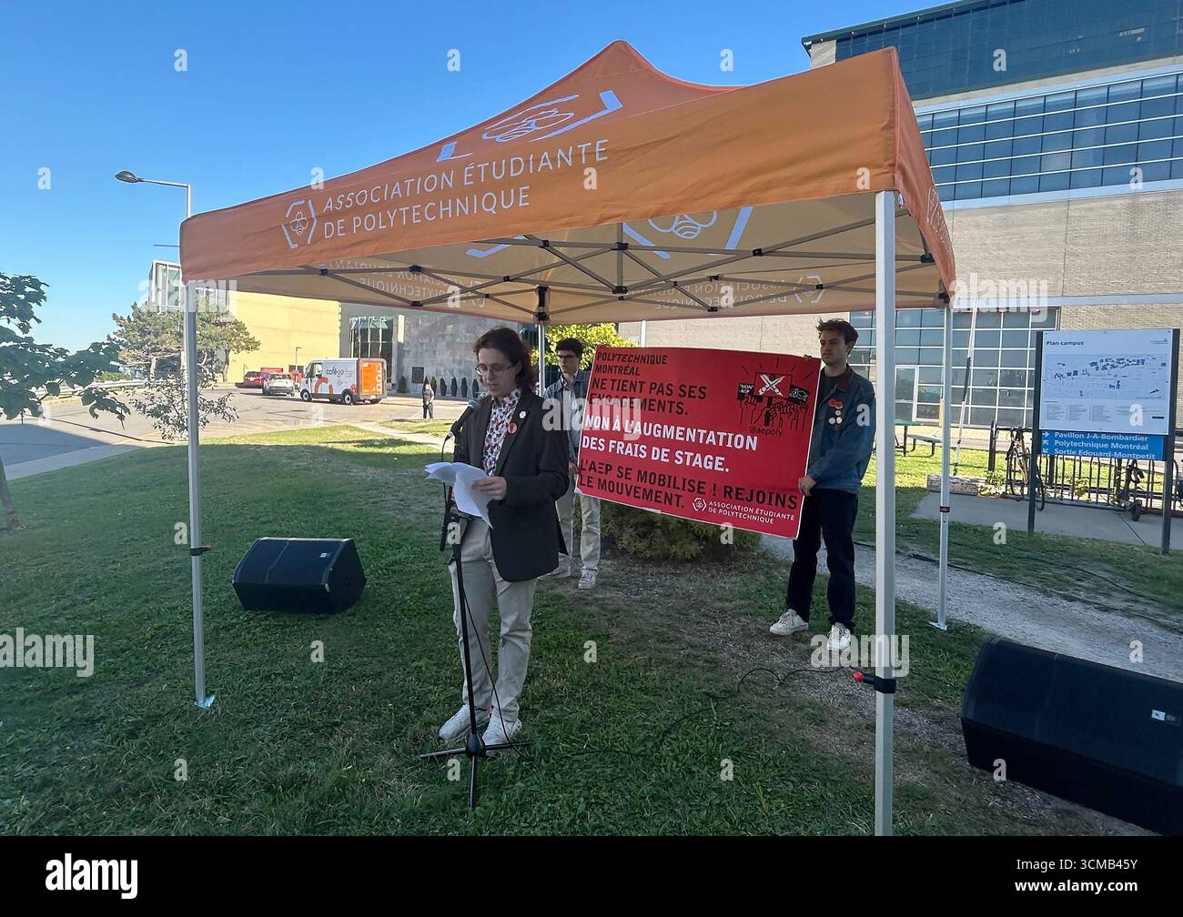Gabriel Comby, president of the student union representing over 7,000 ...