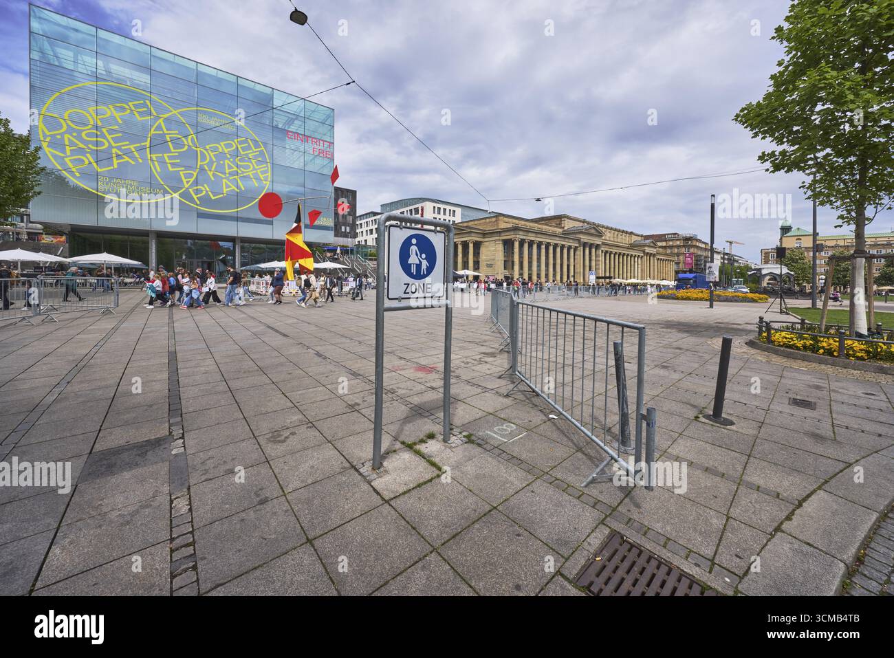 Art museum Stuttgart, modern architecture, Architekturbuero Hascher ...