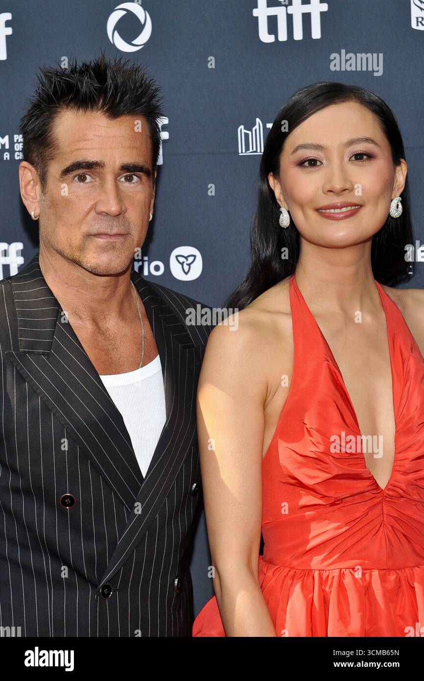 09 September 2025 - Toronto, Ontario Canada - Colin Farrell, Fala Chen. ”Ballad of a Small ...