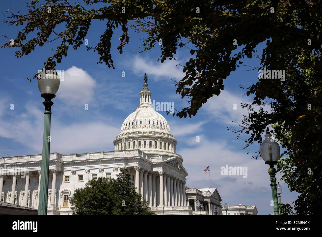 The U.S. Capitol building is seen Sept. 15, 2025. (Francis Chung ...