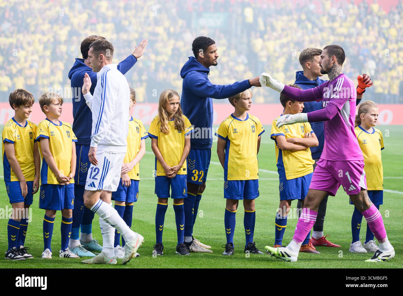 Broendby, Denmark. 13th, September 2025. Goalkeeper Dominik Kotarski (1 ...