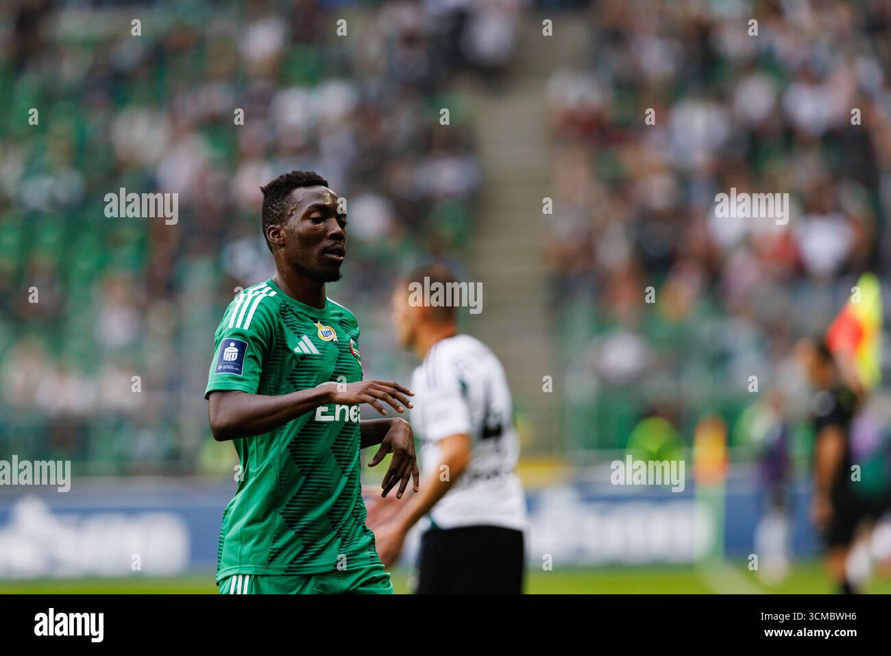 Zie Outtara seen during PKO BP Ekstraklasa 25 26 game between teams of ...