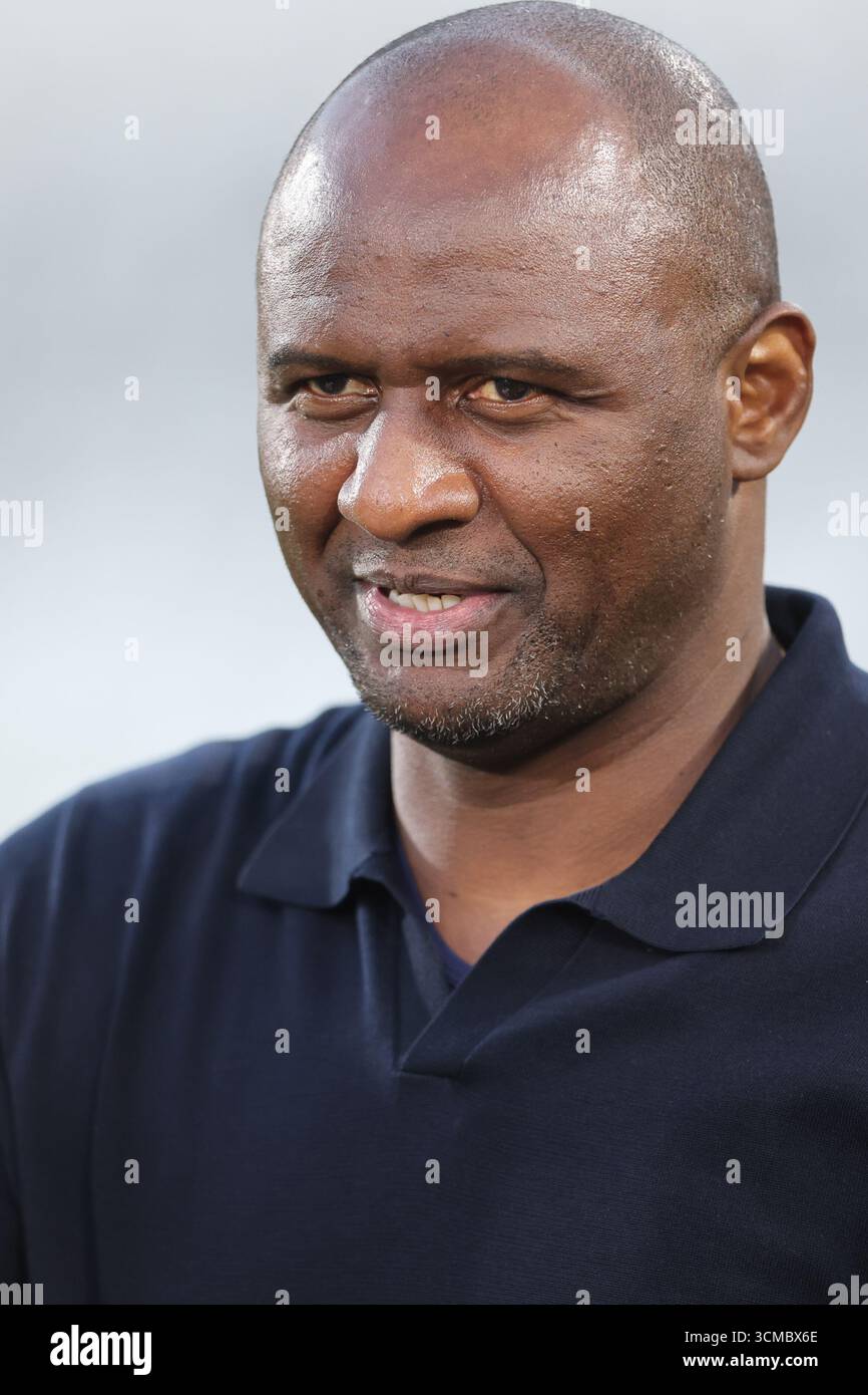 Como’s Genoa CFC's head coach Patrick Vieira during the Serie A soccer ...