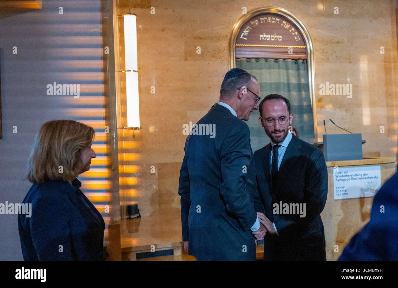 13 September 2025, Bavaria, Munich: Federal Chancellor Friedrich Merz ...
