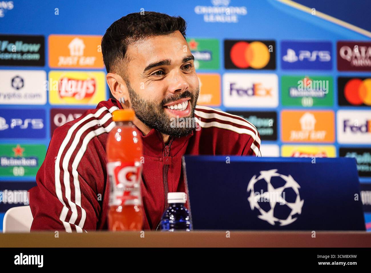 David RAYA of Arsenal during the Arsenal FC Media Day ahead of UEFA ...