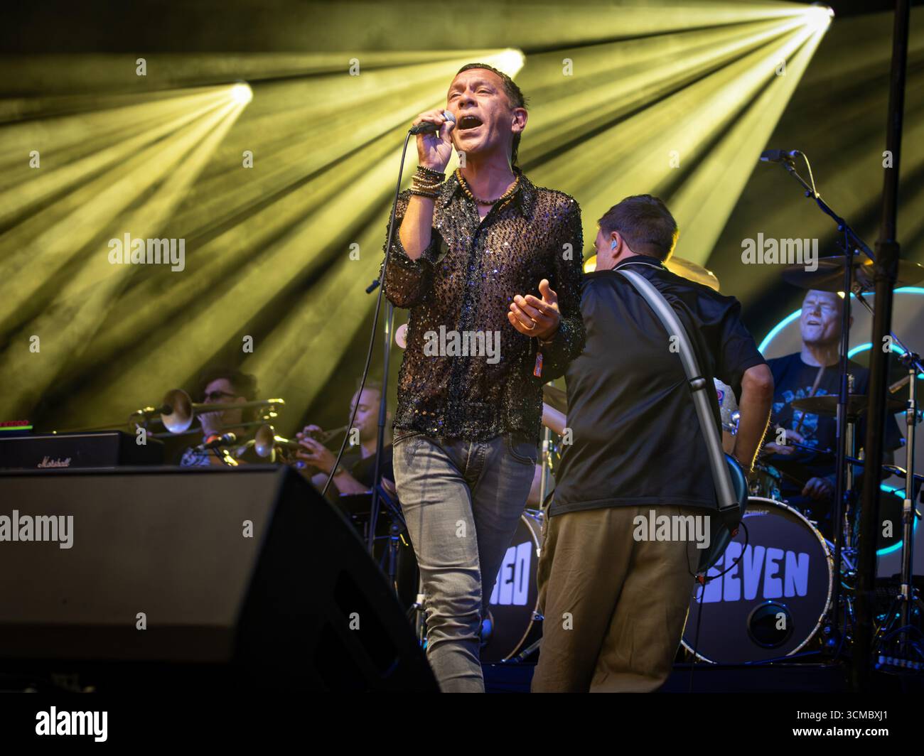 Shed Seven at Beautiful Days Festival 2025 Stock Photo - Alamy