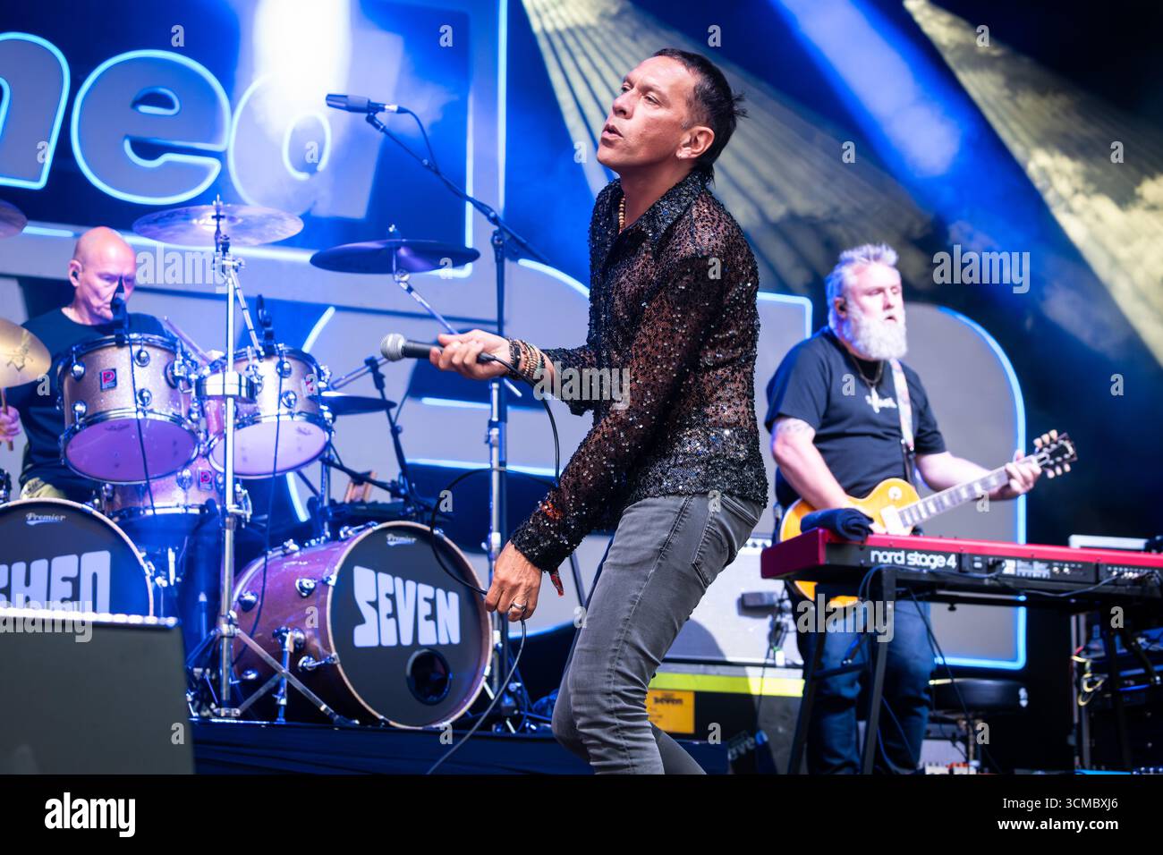Shed Seven at Beautiful Days Festival 2025 Stock Photo - Alamy