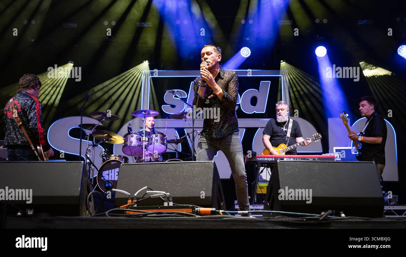 Shed Seven at Beautiful Days Festival 2025 Stock Photo - Alamy