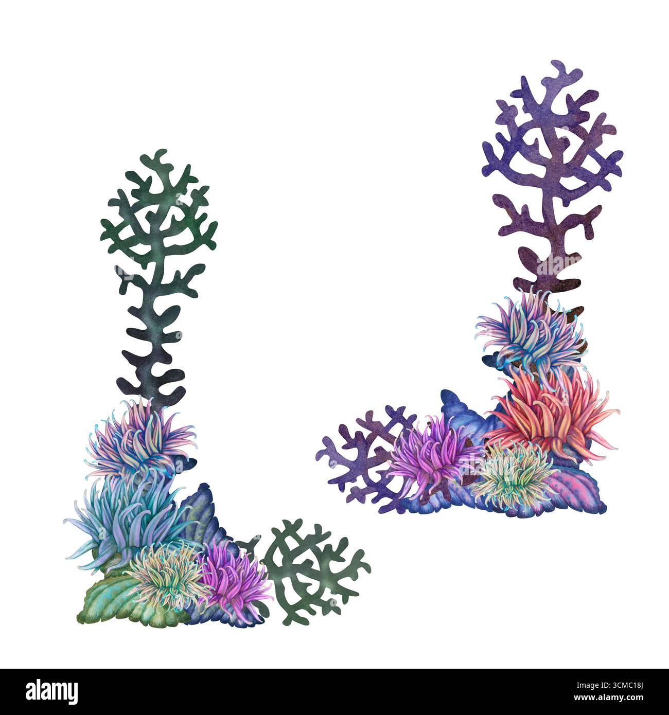 Neon design frames Cut Out Stock Images & Pictures - Alamy