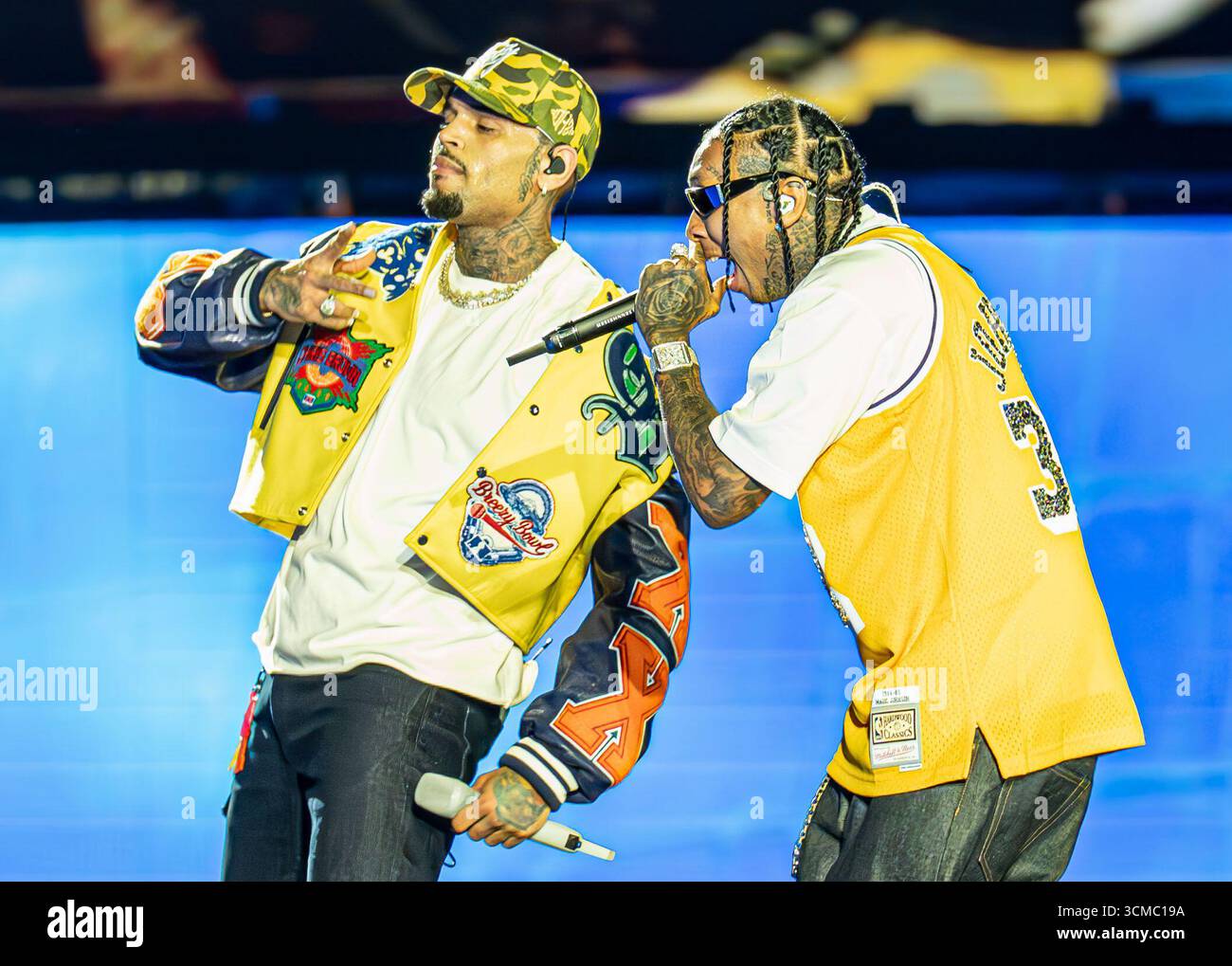 September 14, 2025, Inglewood, California, USA: Rapper Tyga makes a ...