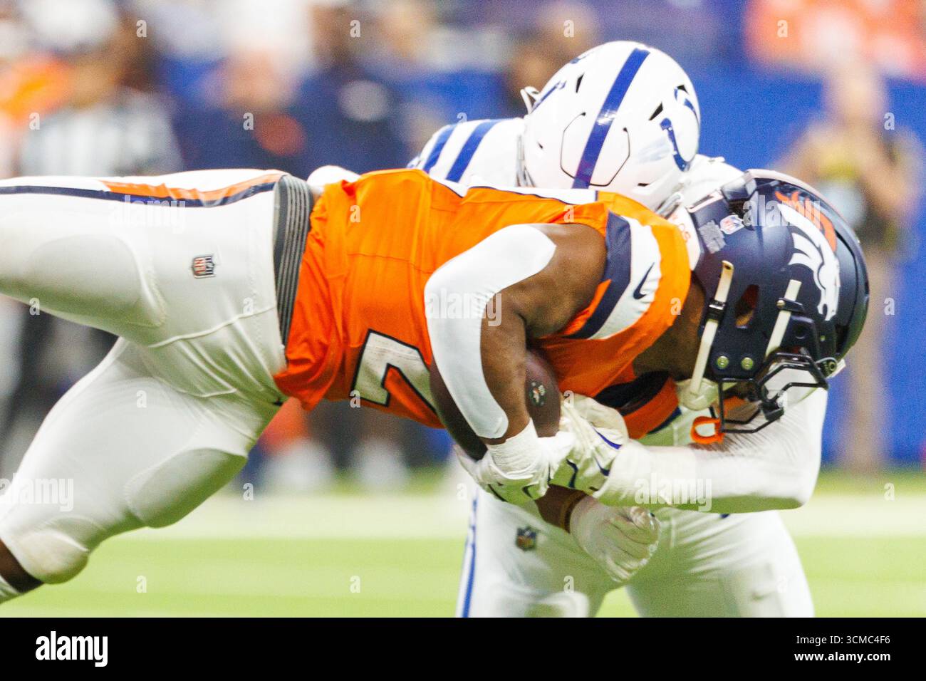 September 14, 2025: Indianapolis Colts safety Nick Cross (20) makes the ...