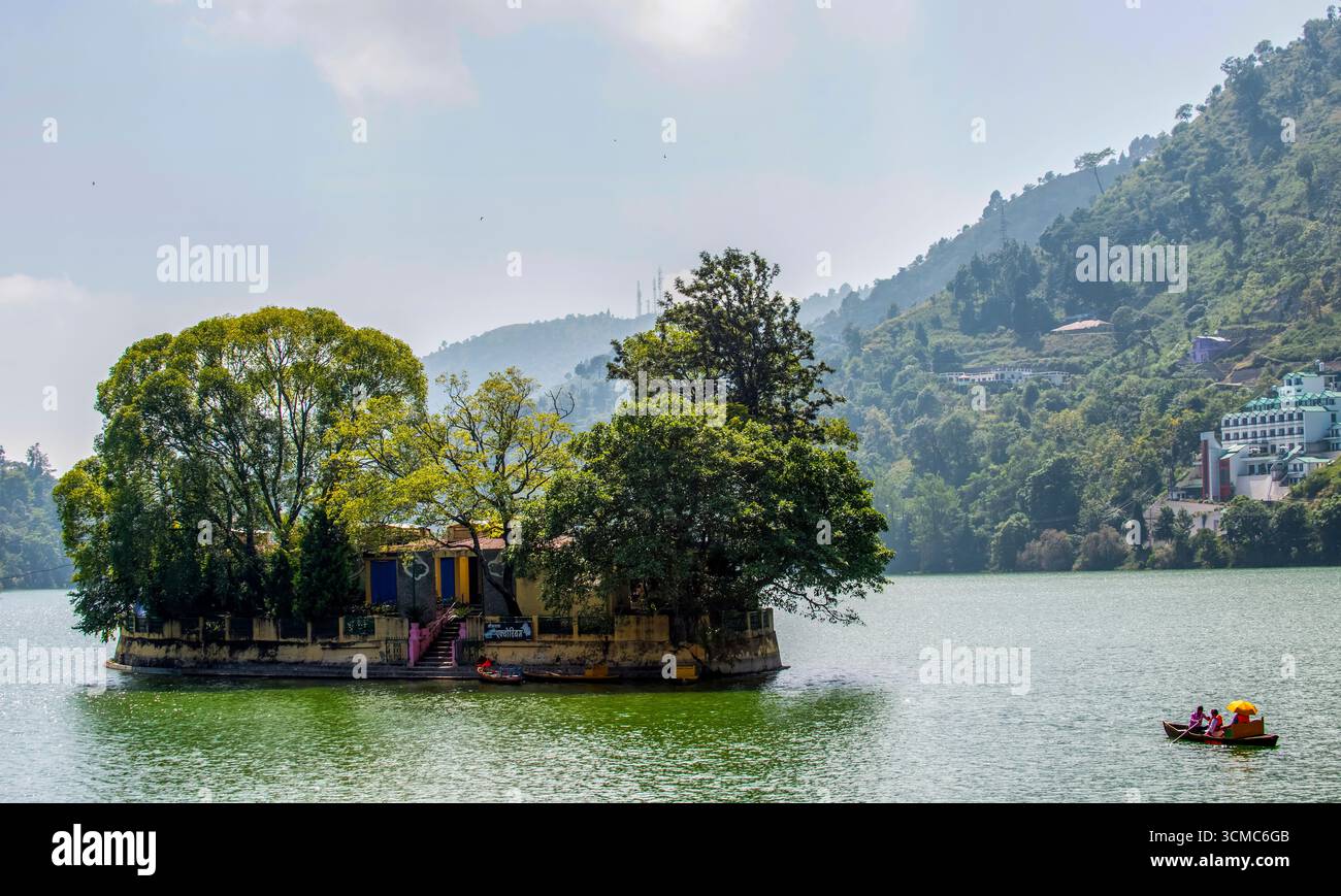 Lake Bhimtal at Nainital, Uttarakhand, India Stock Photo - Alamy
