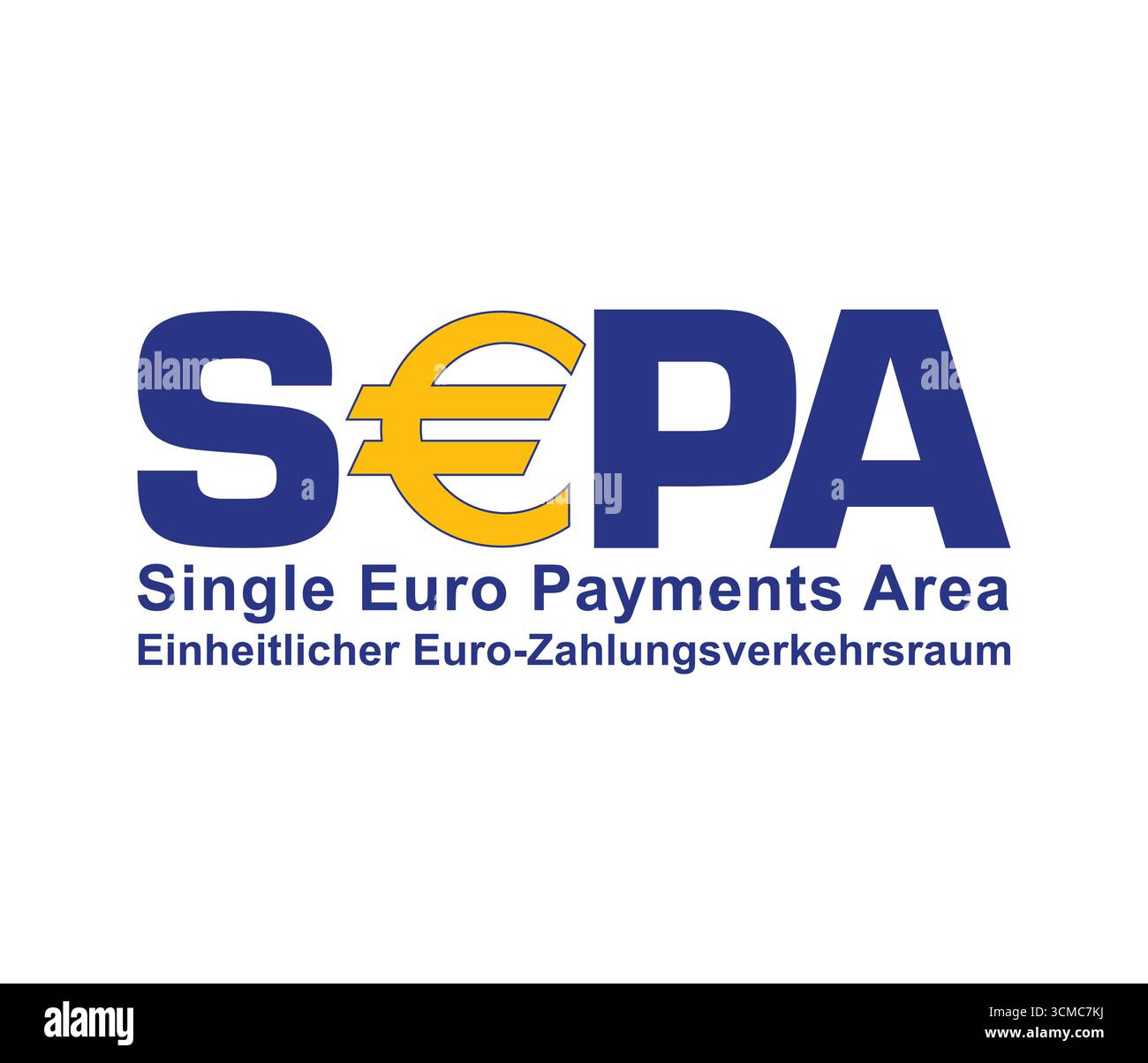 The single euro payments area sepa Stock Vector Images - Alamy