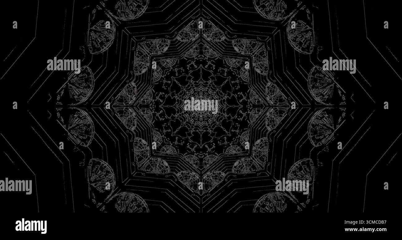 A detailed geometric design featuring a symmetrical pattern. The art ...