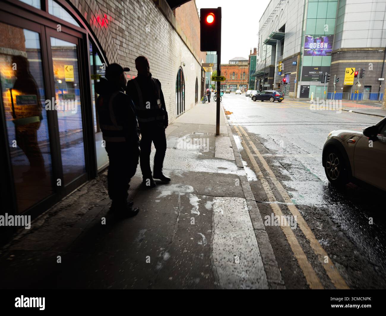 Manchester, UK - September 14, 2025: A city street in Manchester ...