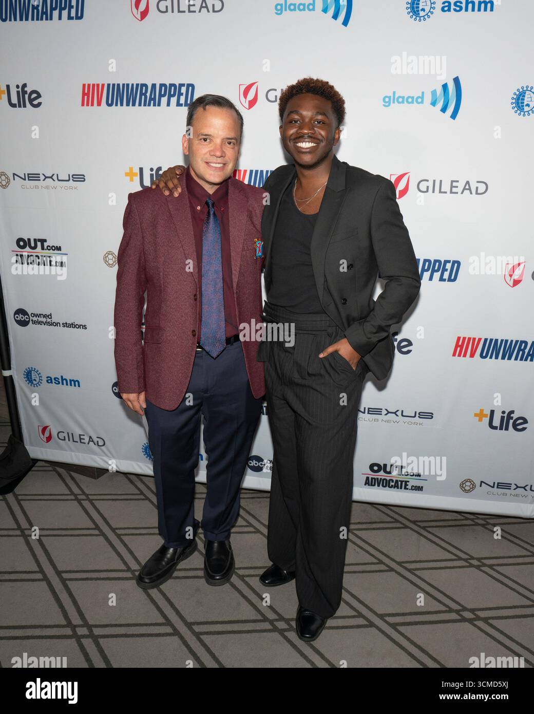 Dr Ivis Montaner and Ayinde Bradford attends HIV Unwrapped debut at ...