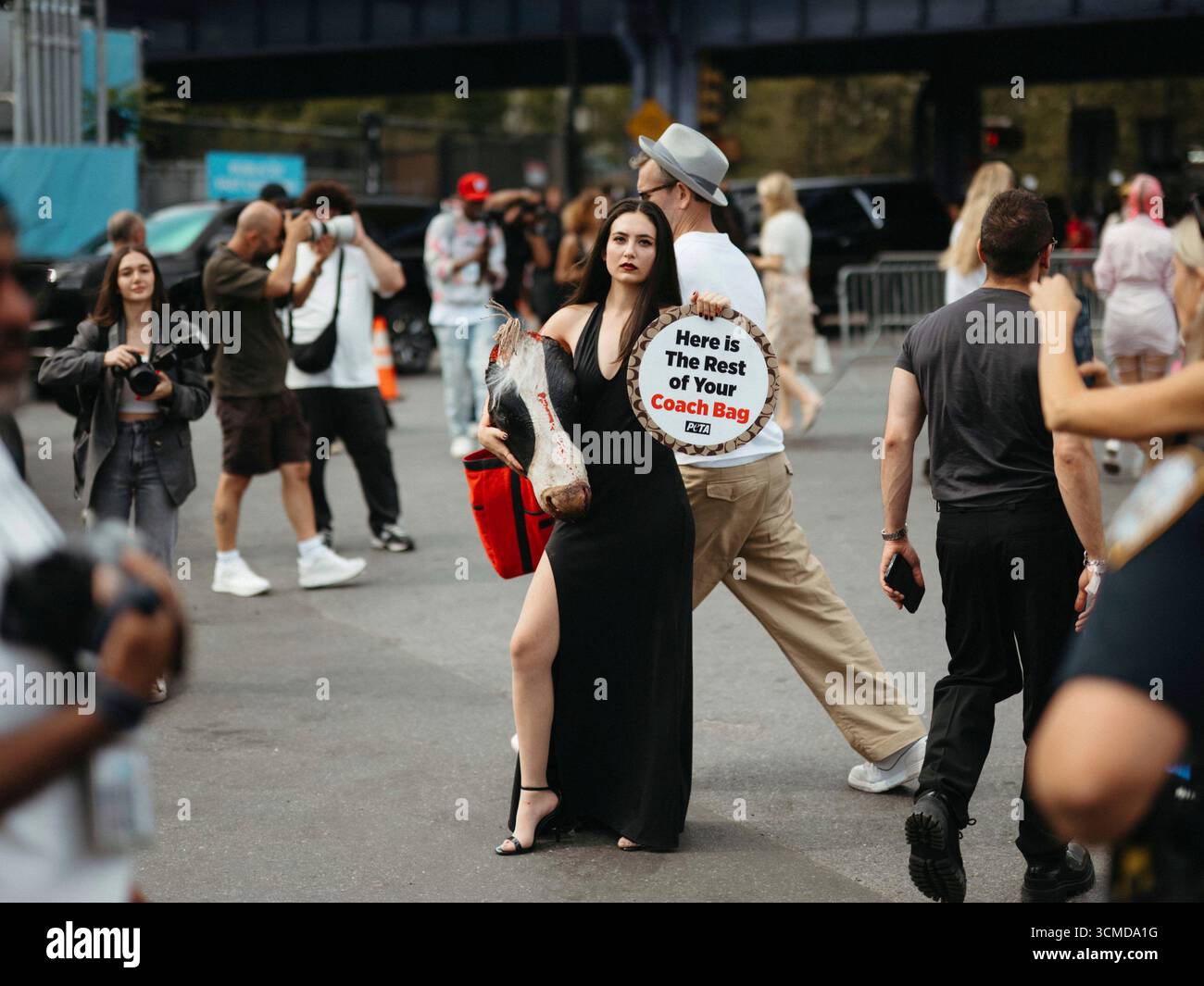 Photo by: PETA/STAR MAX/IPx 2025 9/15/25 New York Fashion Week ...