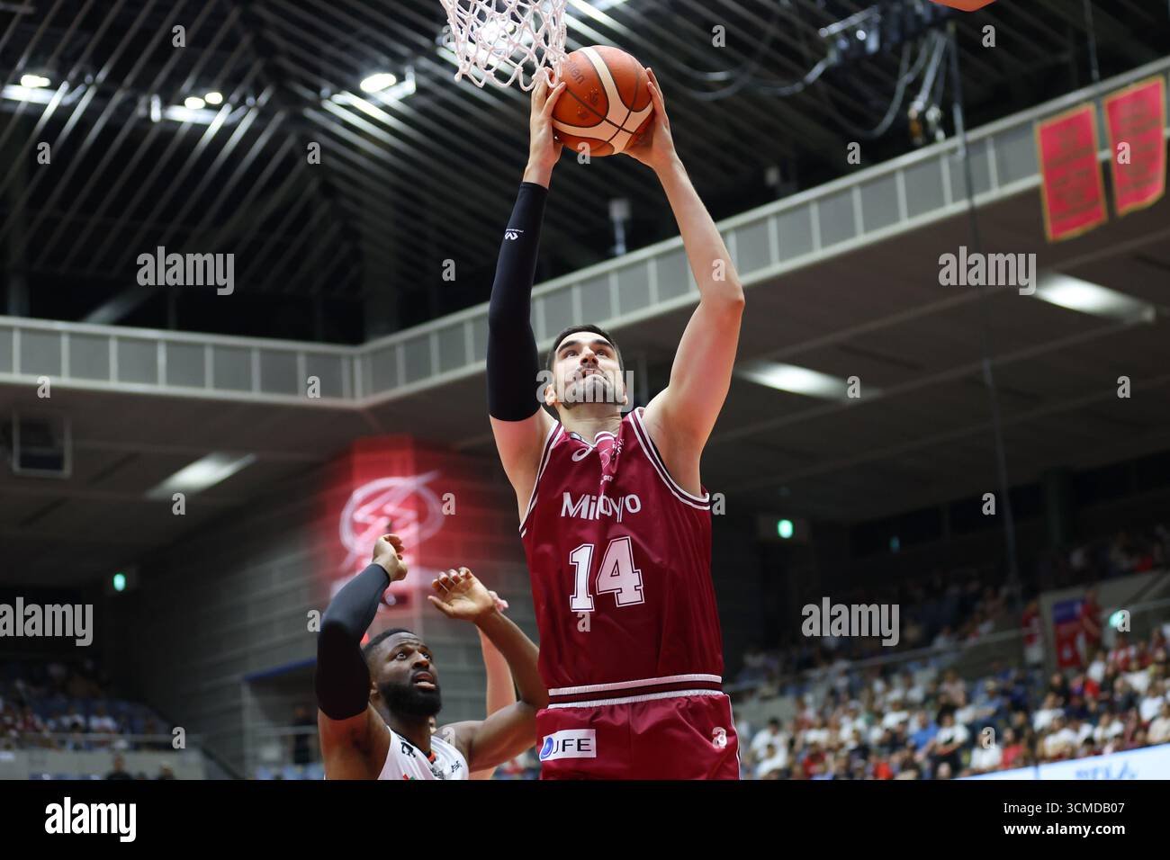 Dusan Ristic (Brave Thunders), AUGUST 31, 2025 - Basketball : B.LEAGUE ...