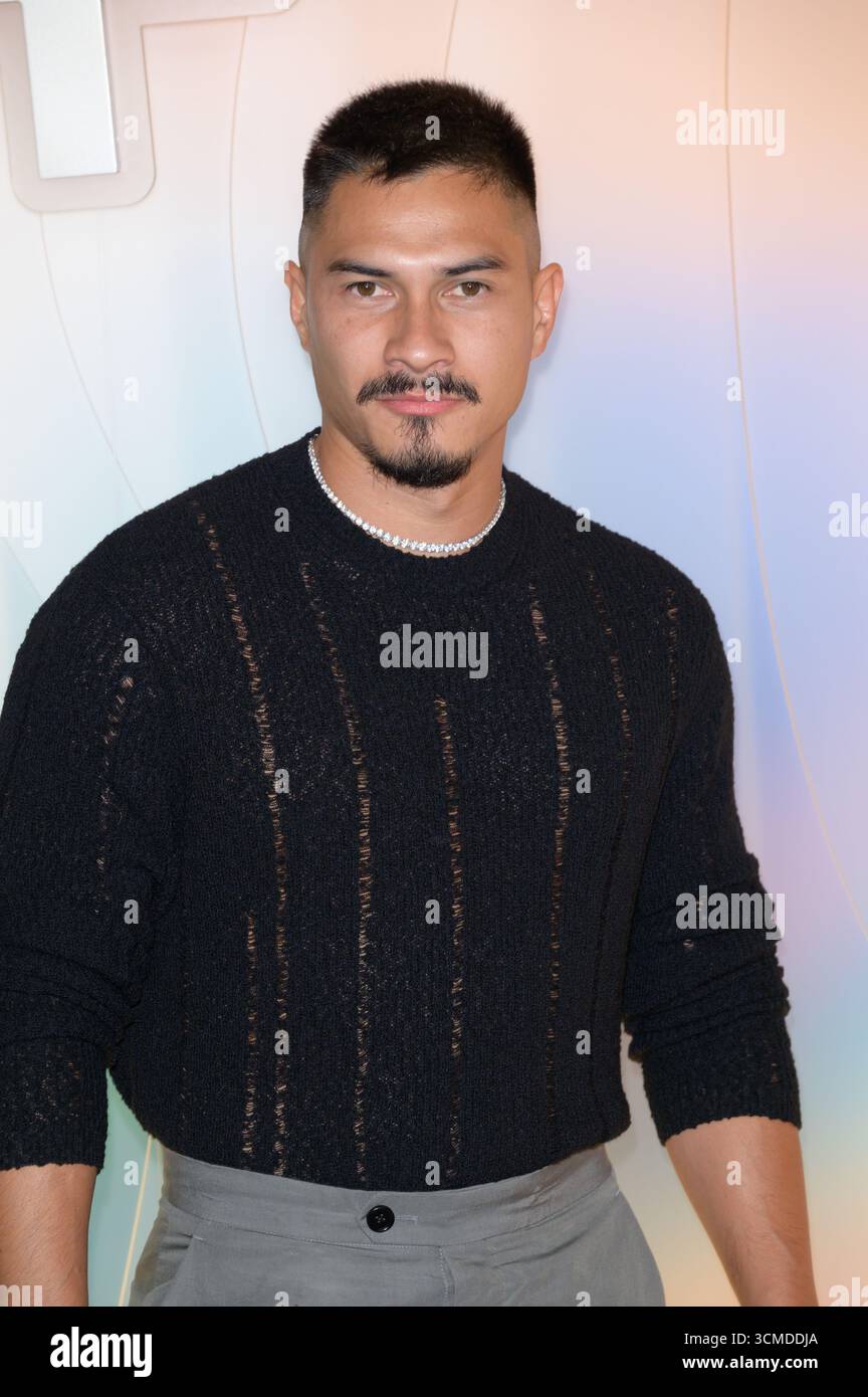 LOS ANGELES, USA. September 14, 2025: Brandon Finn at the AppleTV+ Emmy ...