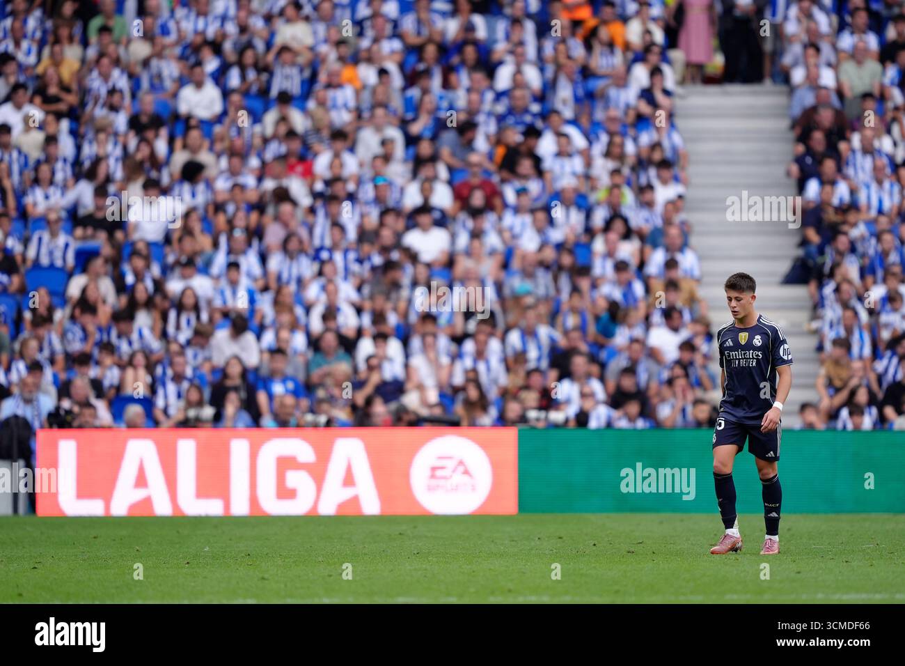 Arda Güler of Real Madrid CF seen during the La Liga EA Sports match ...